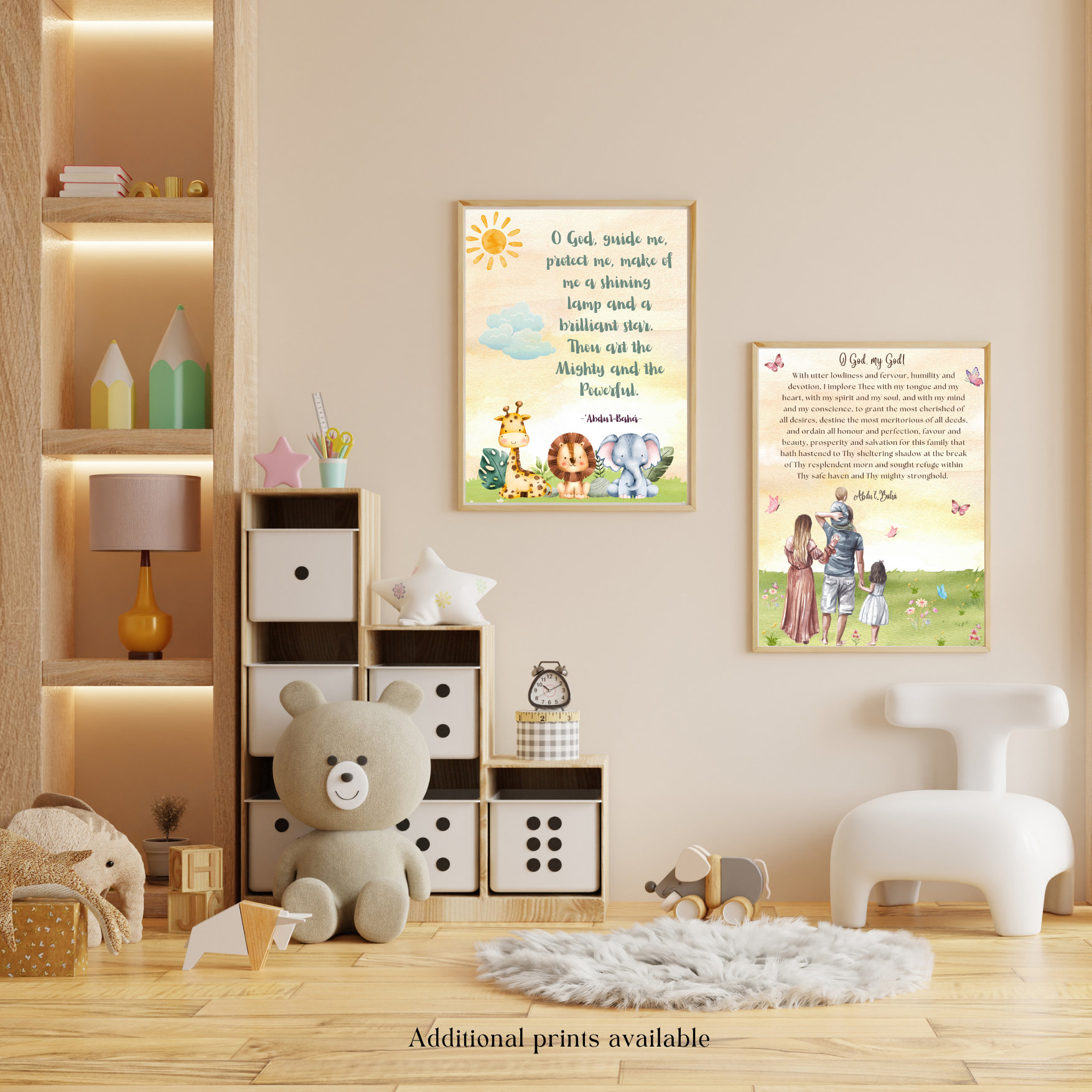 Baha'i Digital Art, Baha'i Quote, Prayer for Children, Ayyamiha Gift ...