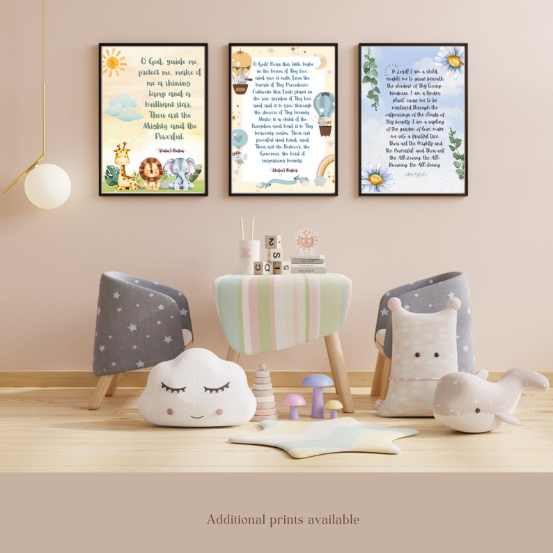 Baha'i Digital Art, Baha'i Quote, Prayer for Children, Ayyamiha Gift ...