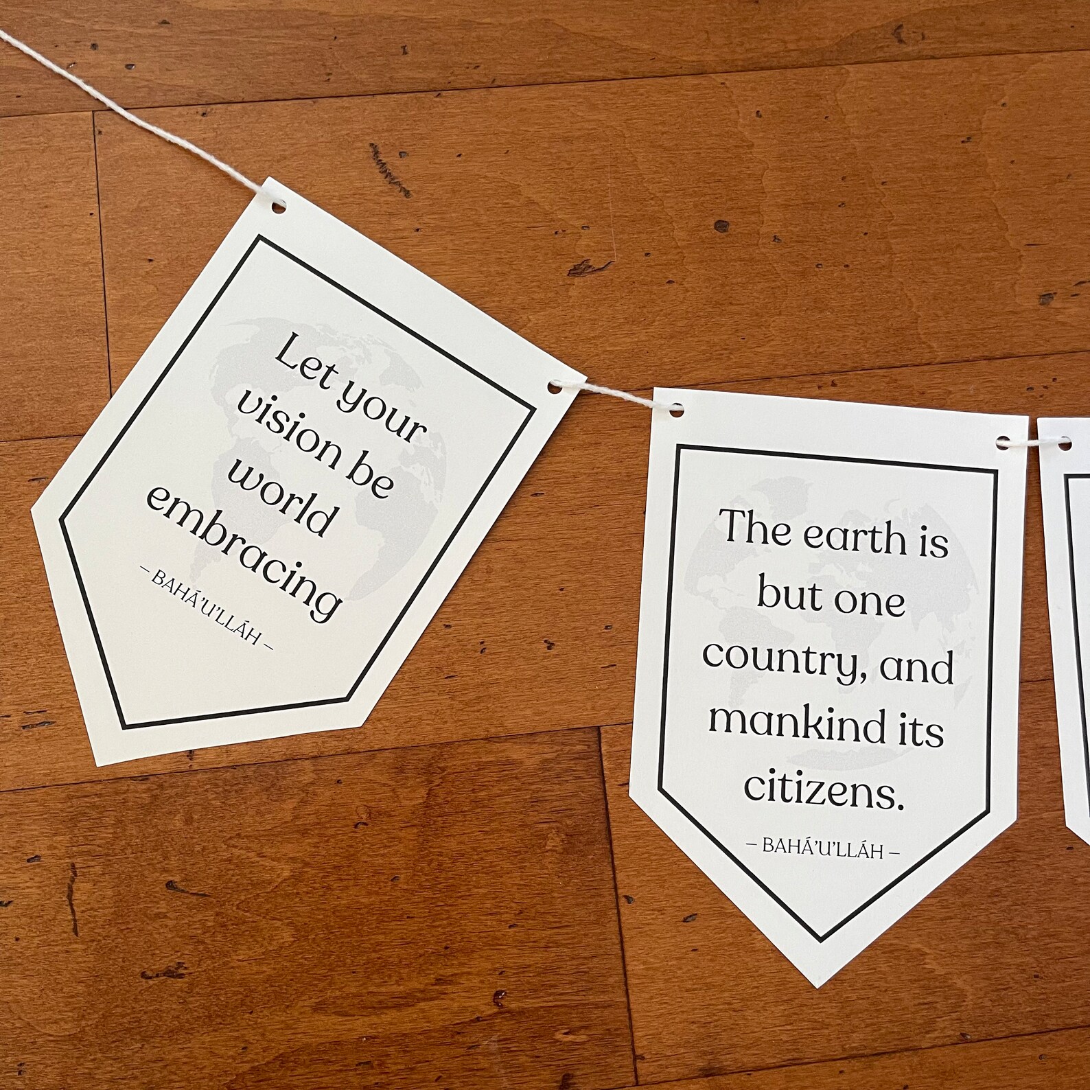 Printable Baha'i Quotations Banner, Baha'i Decoration, Bahai Bulletin ...