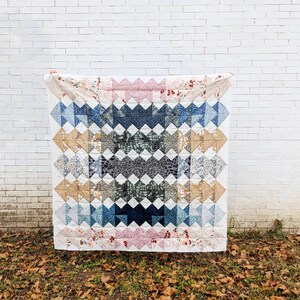 Ombre Sun Ray Modern Quilt Pattern - Etsy