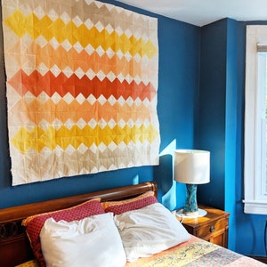 Ombre Sun Ray Modern Quilt Pattern - Etsy