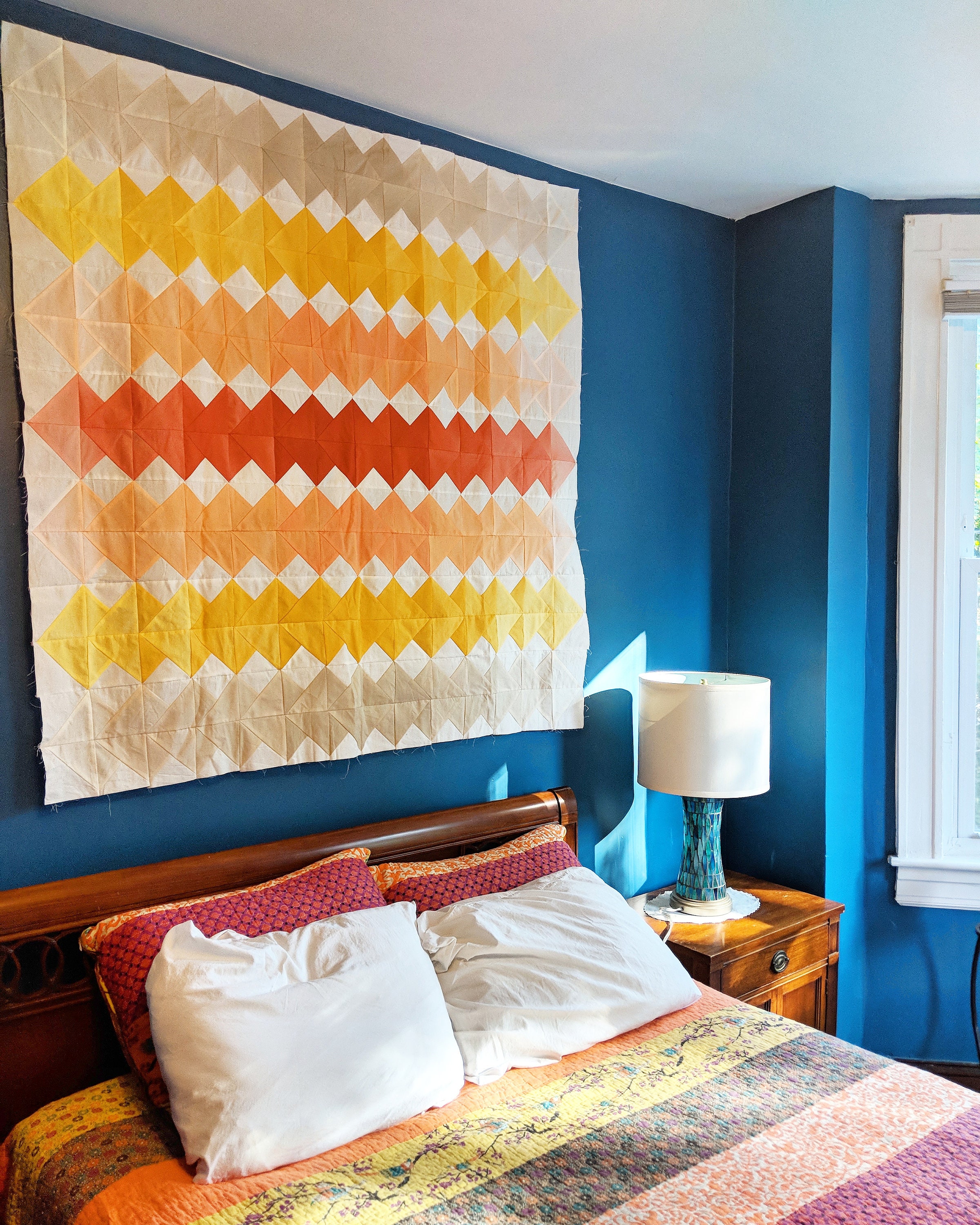 Ombre Sun Ray Modern Quilt Pattern - Etsy