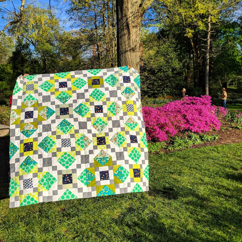 Stepping Stone Modern Quilt Pattern - Etsy
