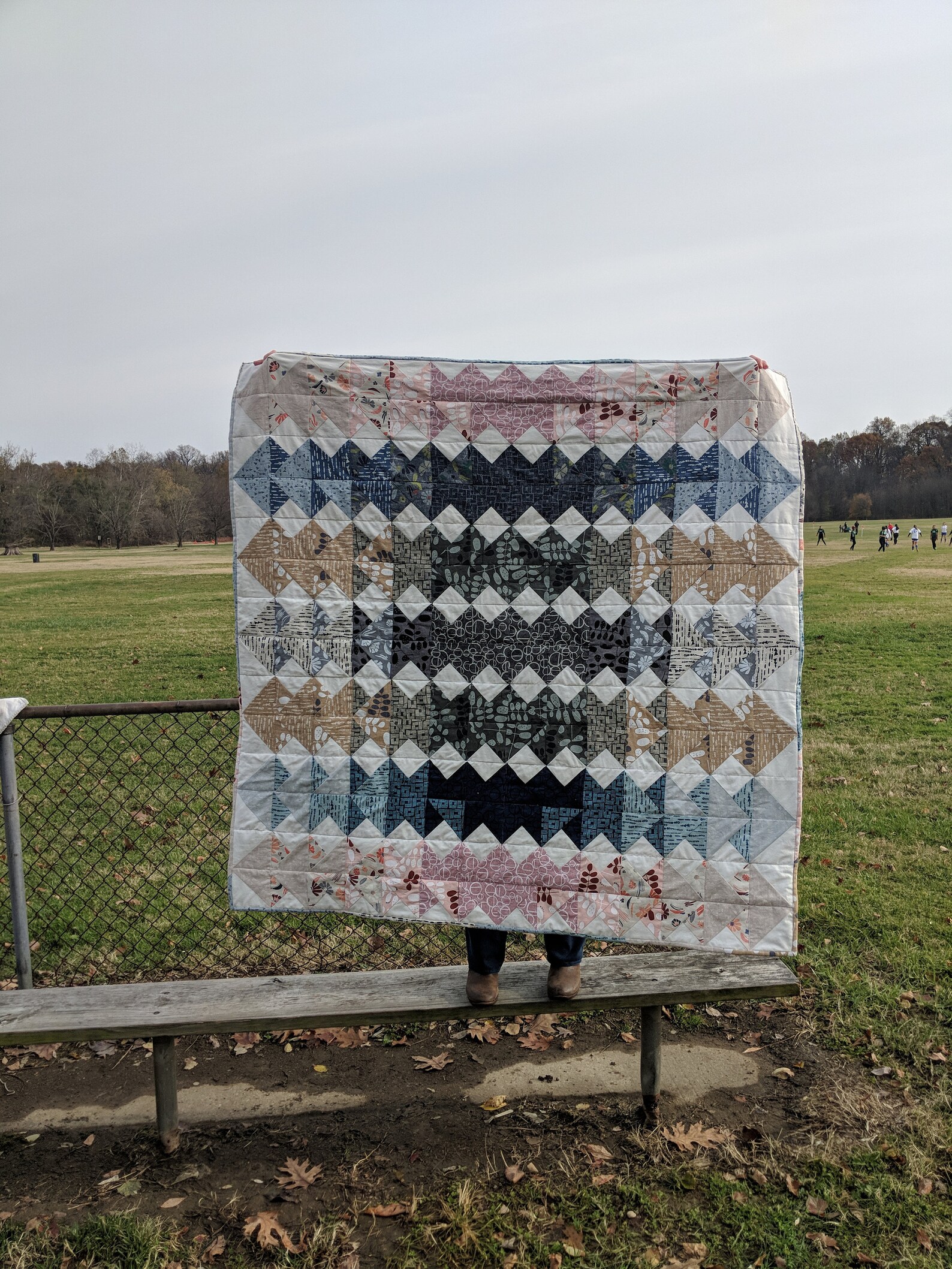 Ombre Sun Ray Modern Quilt Pattern - Etsy