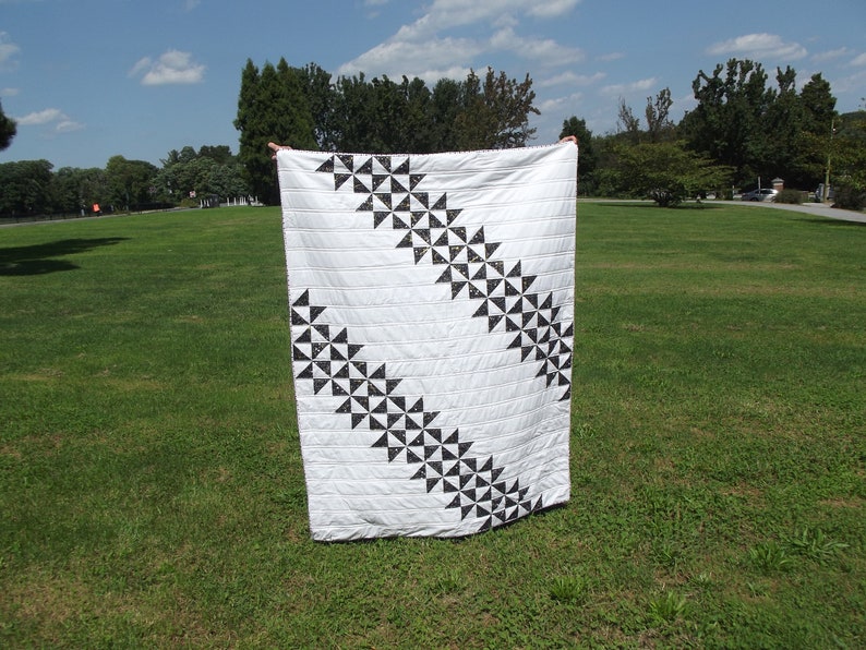 Diamond Cascade Modern Quilt Pattern - Etsy