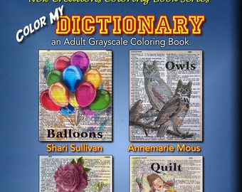Coloring Dictionary - Etsy