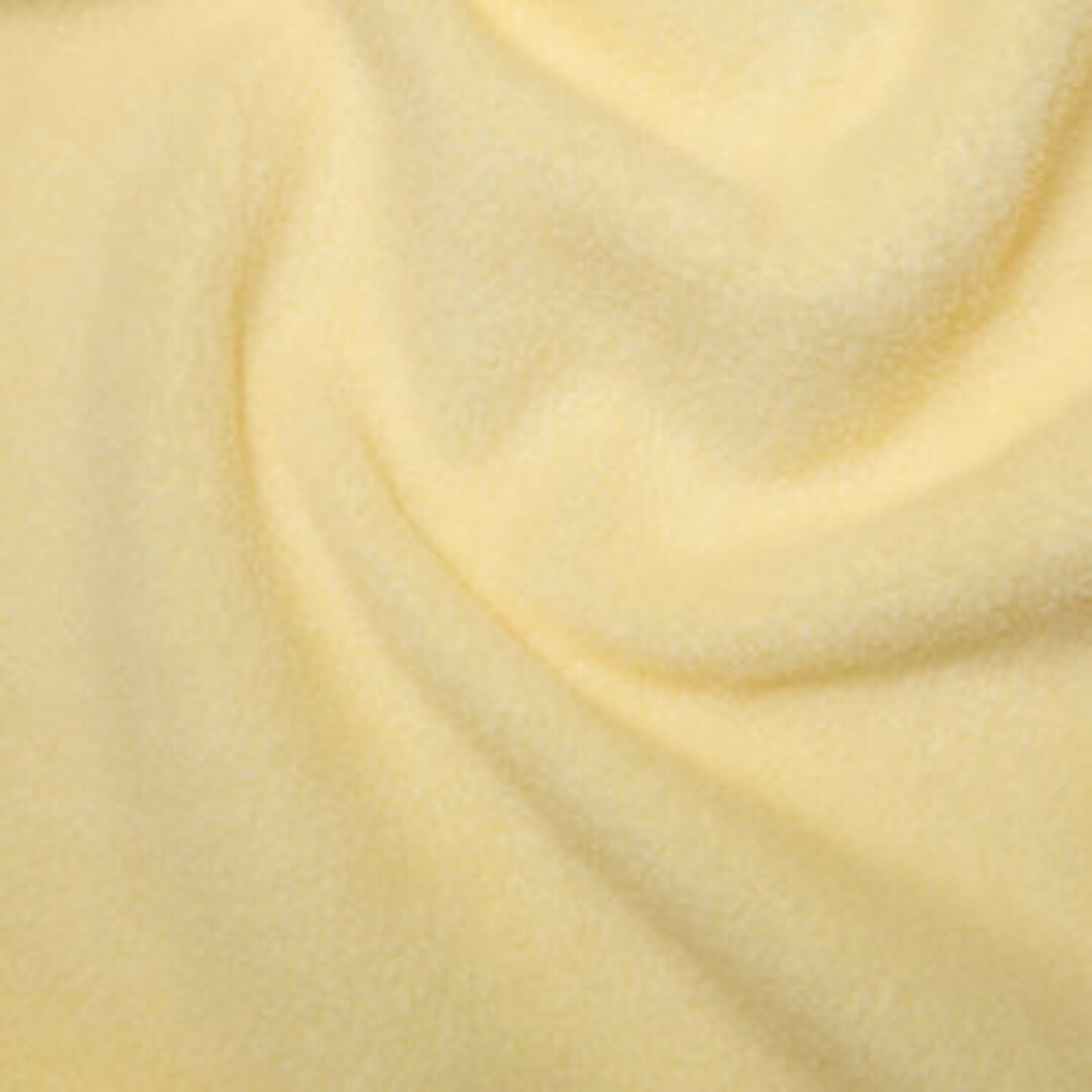 Zitronengelber supersoft weicher uni Anti Pil Fleece 50 cm Baby Quilt ...