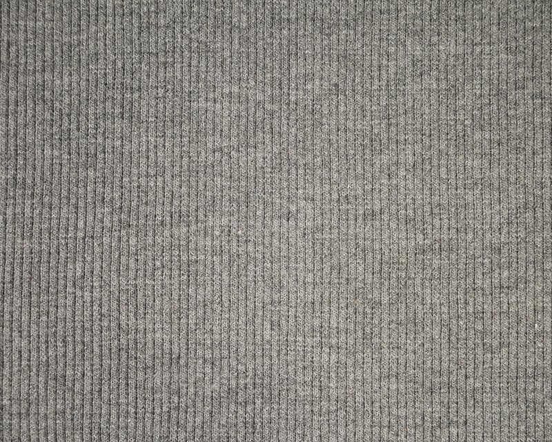 Ribbing Grey Jersey Dress Dresses Tubular Rib Stretch Fabric Soft ...
