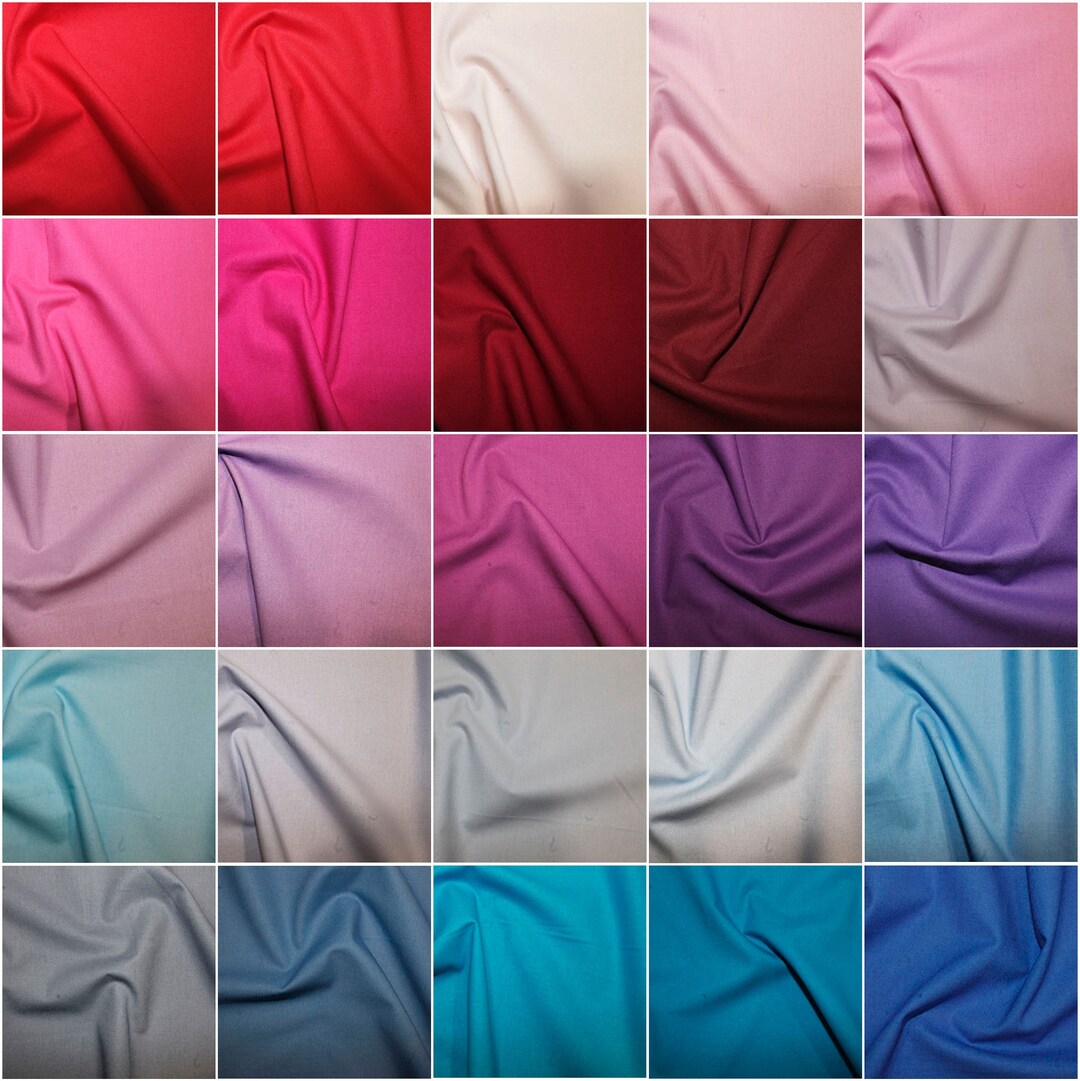 26 to 50 - 100% True Craft Cotton Fabric Rose & Hubble Sewing Craft ...