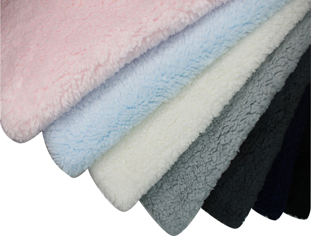 Super Soft Cuddle Fur Fabric per HALF A METRE 60" Wide 150cm Silky Baby ...