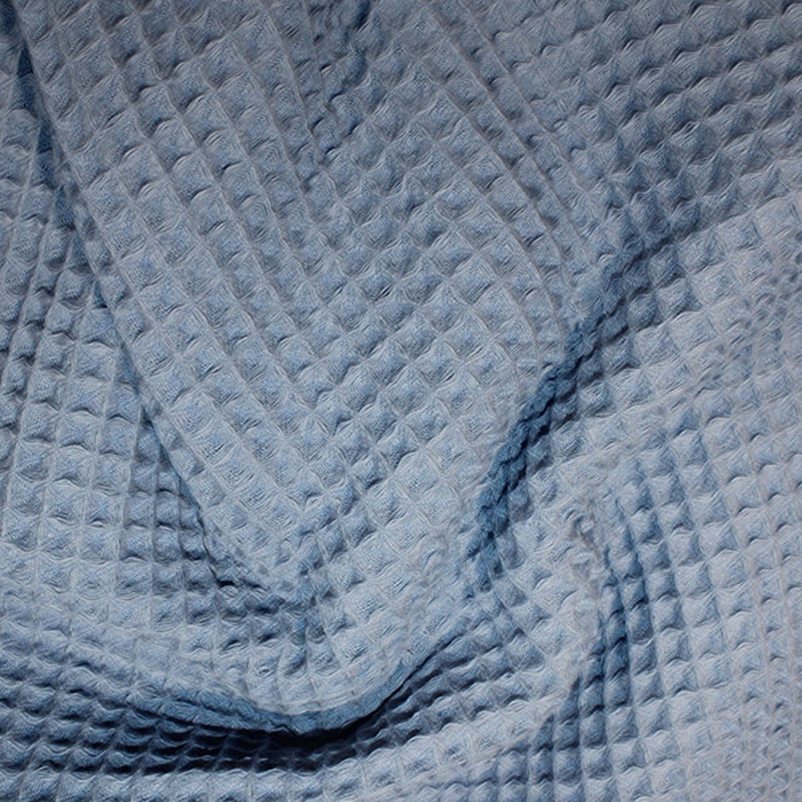 Cotton Waffle Weave Fabric Per HALF A METRE 100% Cotton Fabric | Etsy