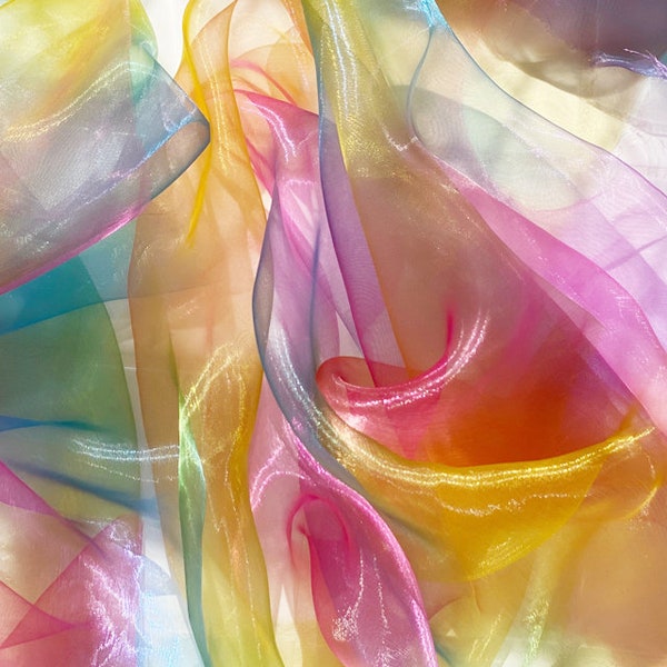 Rainbow Organza - Etsy