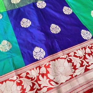 Kadua Katan Banarasi Saree - Etsy