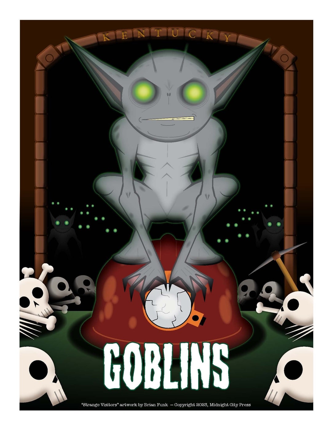 KENTUCKY GOBLINS - Strange Visitors 8.5x11" Prints - Etsy