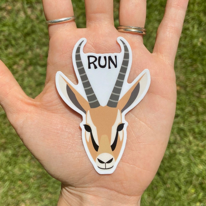 Phish Run Like An Antelope Sticker 2 2 X 3 1 Etsy