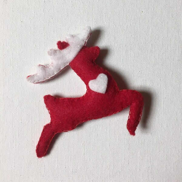 Scandinavian Felt Ornaments - Etsy