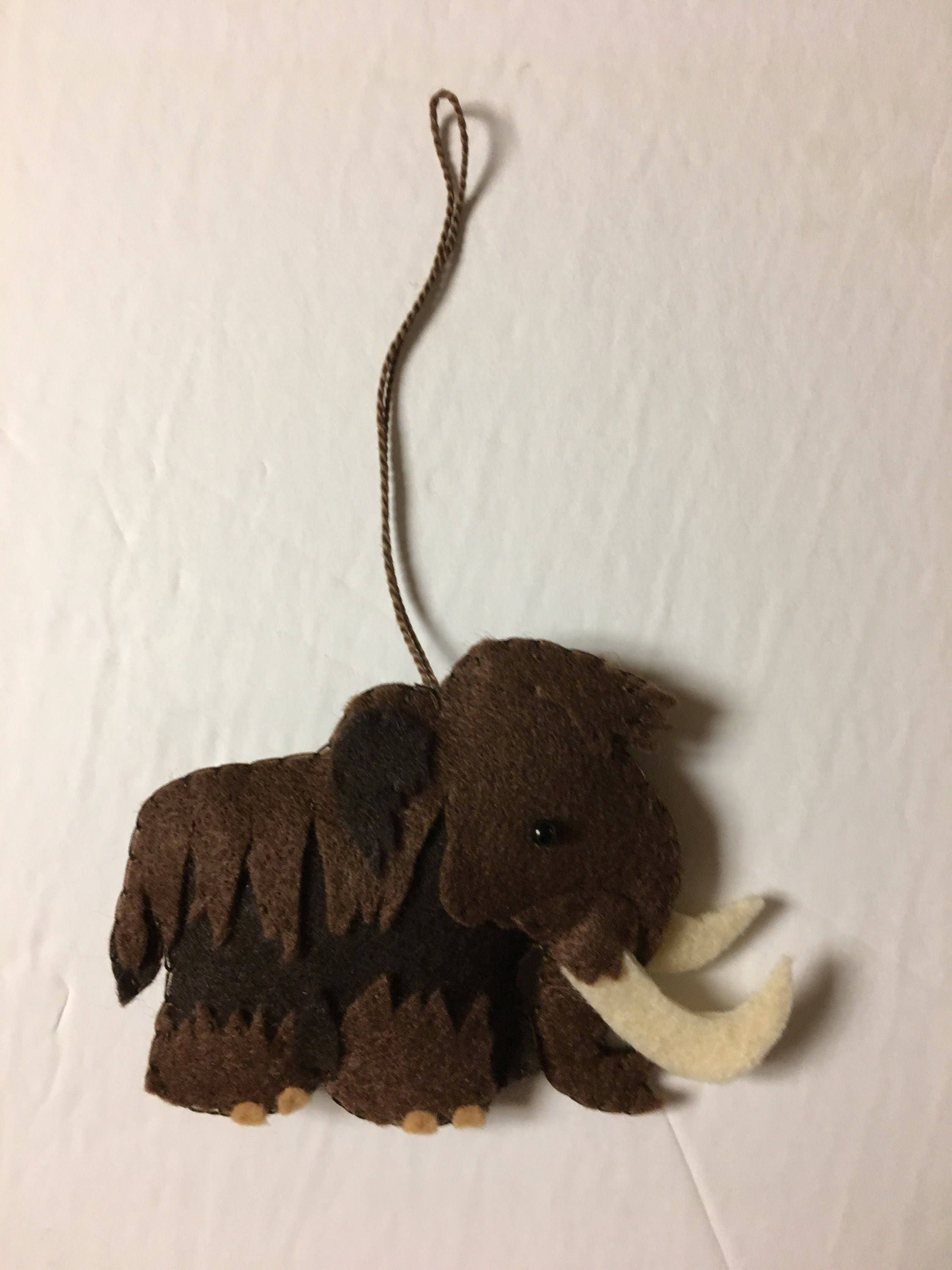 Wooly / Woolly Mammoth Ornament Prehistoric Elephant | Etsy