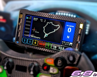 4in DDU Speed Mini Sim Racing Dashboard Display With Mount Options - Etsy
