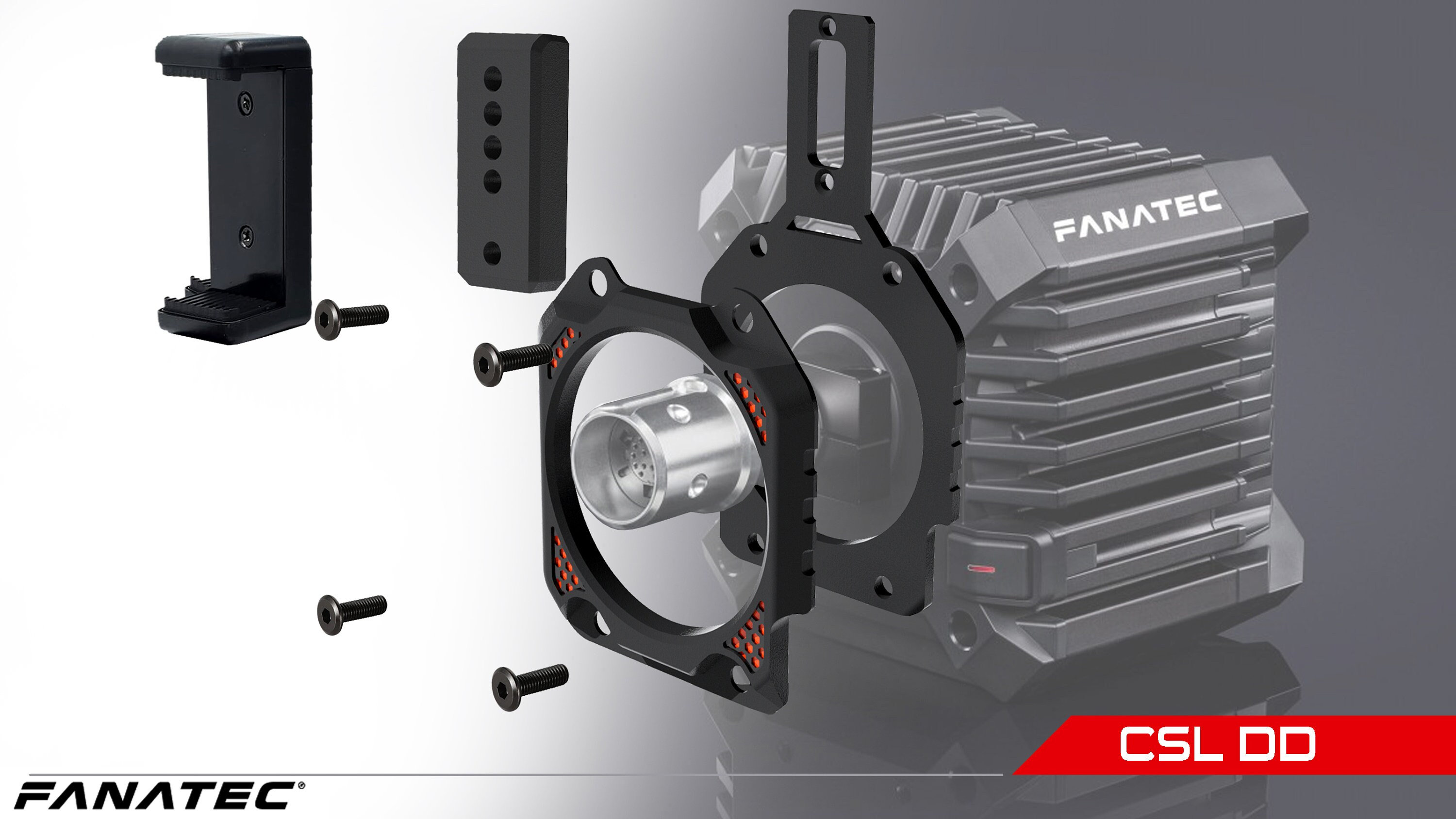 Phone Mount Dashboard Fanatec CSL DD Premium Spring Loaded OCTO Mount ...