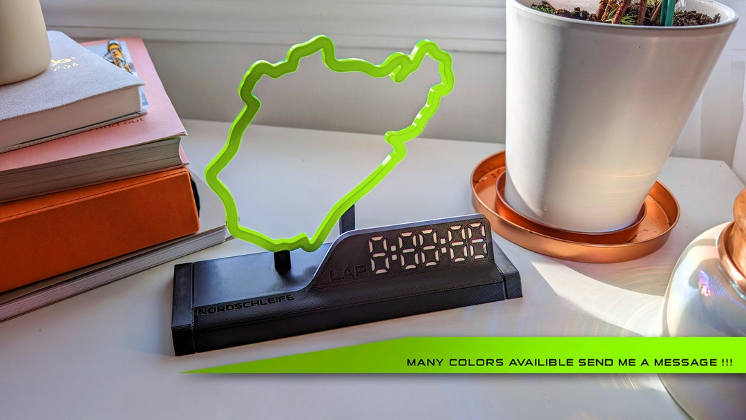 RACE TRACK RECORD Lap Desktop Sculpture Display - Etsy
