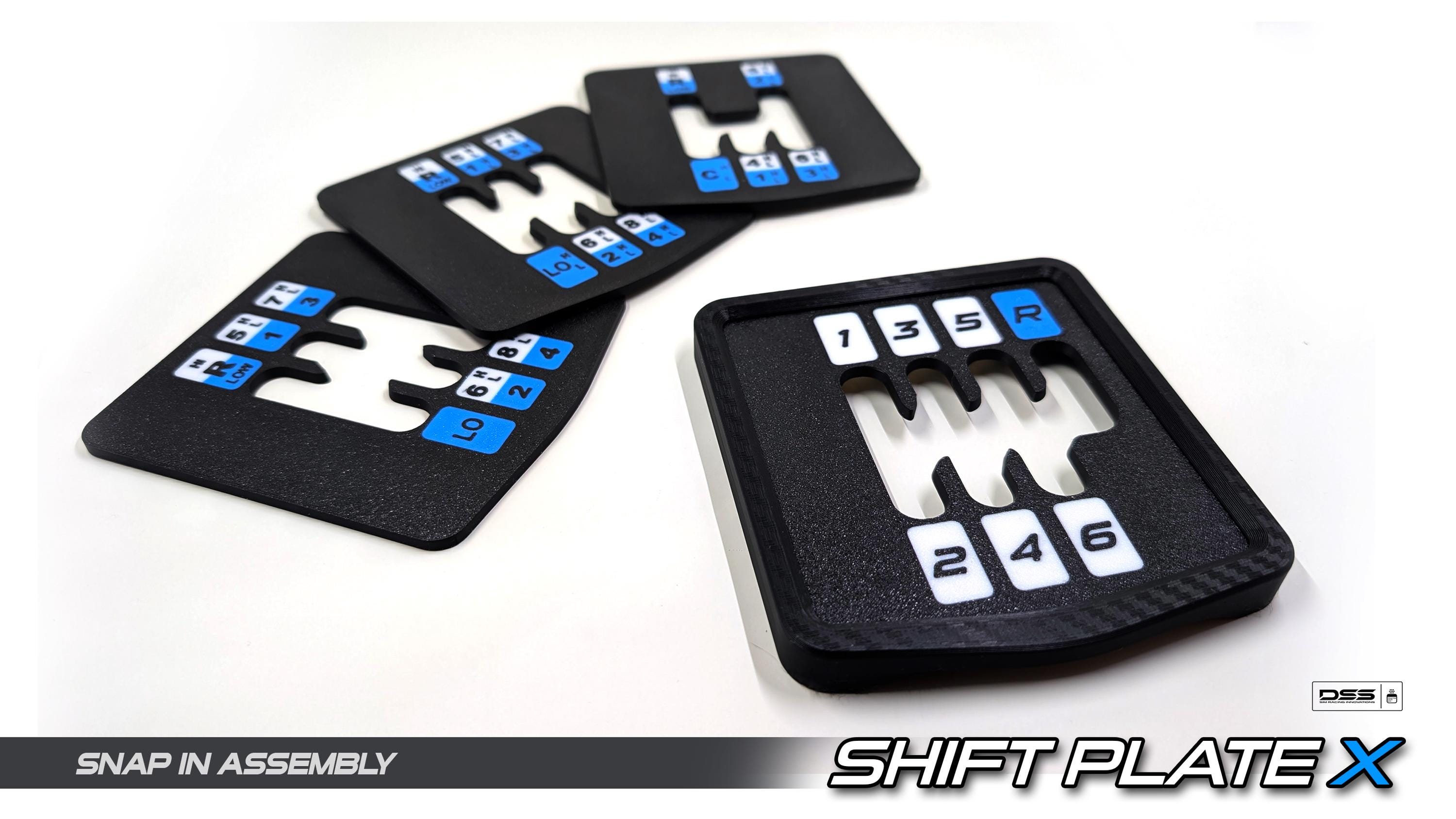 Shiftplate X Mod | Interchangeable Truck Shift Pattern Plates for Moza ...