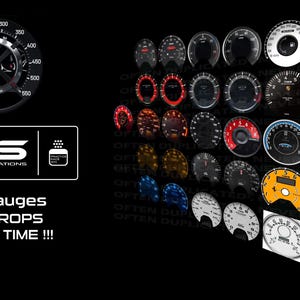 The DASH Sim Racing Dashboard DDU Dual or Triple Dash Multiple Gauges ...