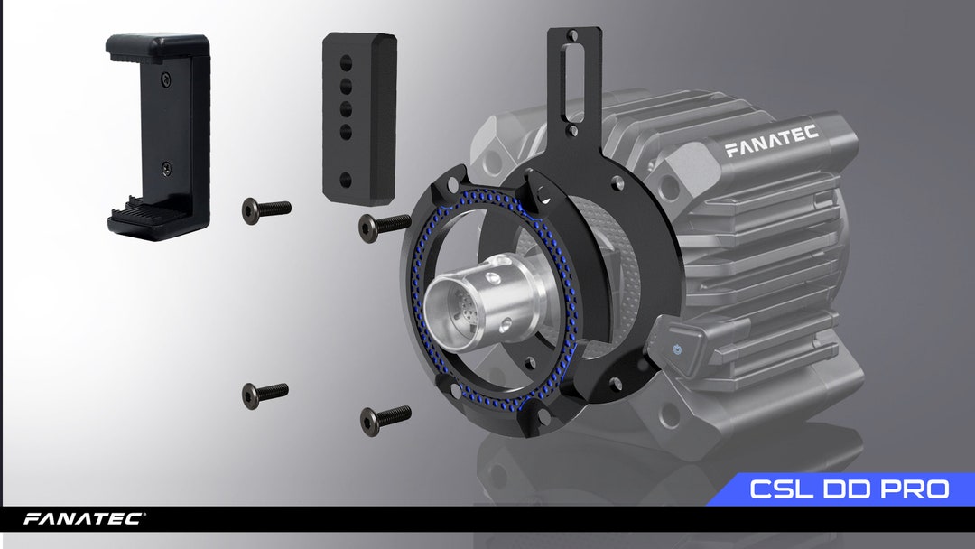 Fanatec DD & DD PRO Phone Mount Dashboard 3 Options Each Multiple ...