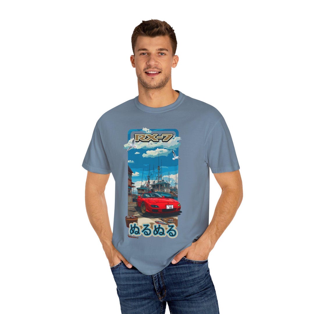 Mazda RX 7 Slippery Situation Graphic T-shirt, Unisex Streetwear Tee ...