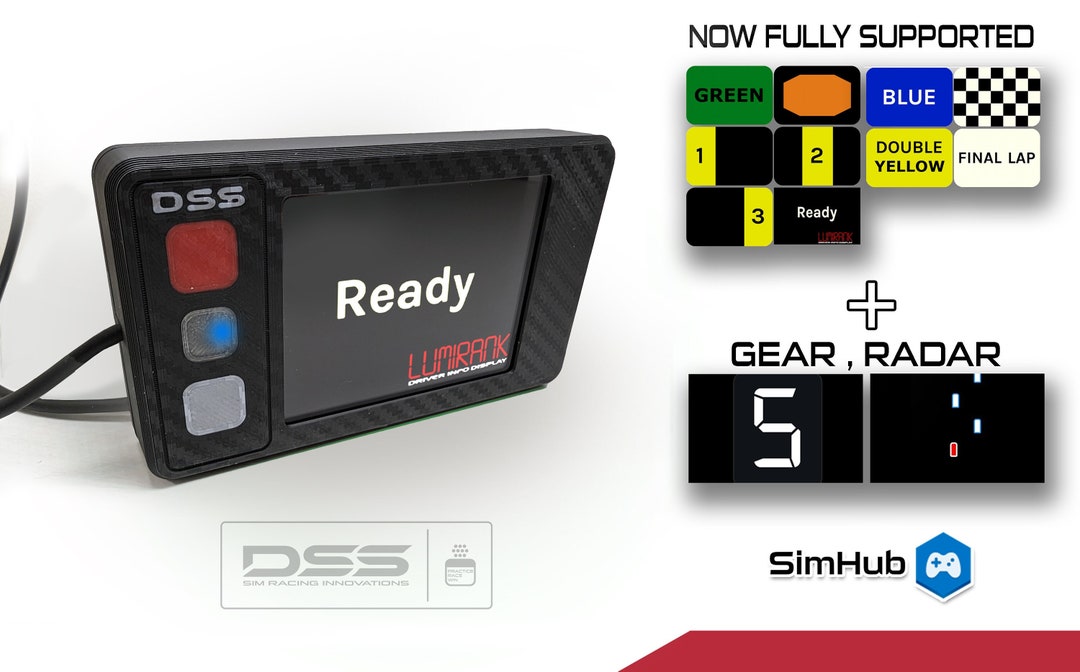 LUMIRANK Race Flag Display | Telemetry Data for Most RACING TITLES ...