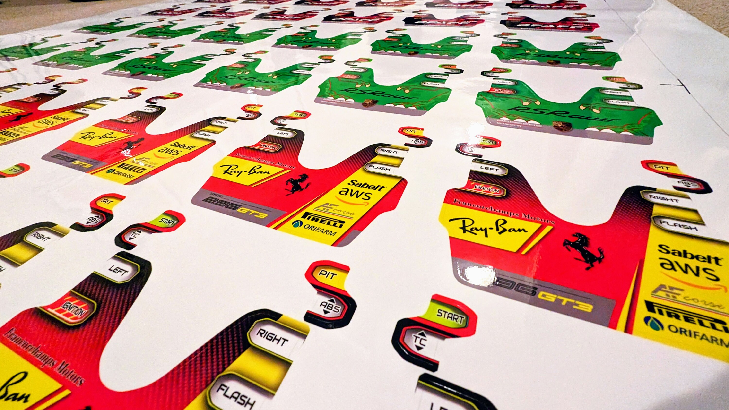 FANATEC GT3 Wheel Decal Porsche 935 GULF Racing Livery - Etsy Australia