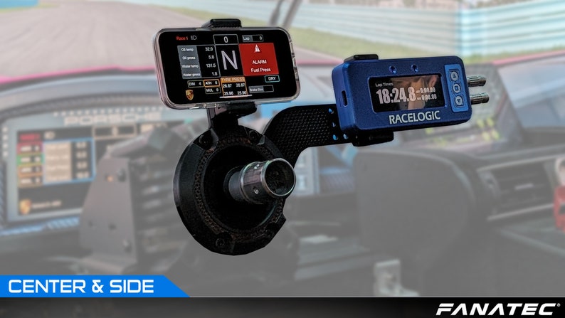 Phone Mount Dashboard Fanatec CSL DD Premium Spring Loaded OCTO Mount ...