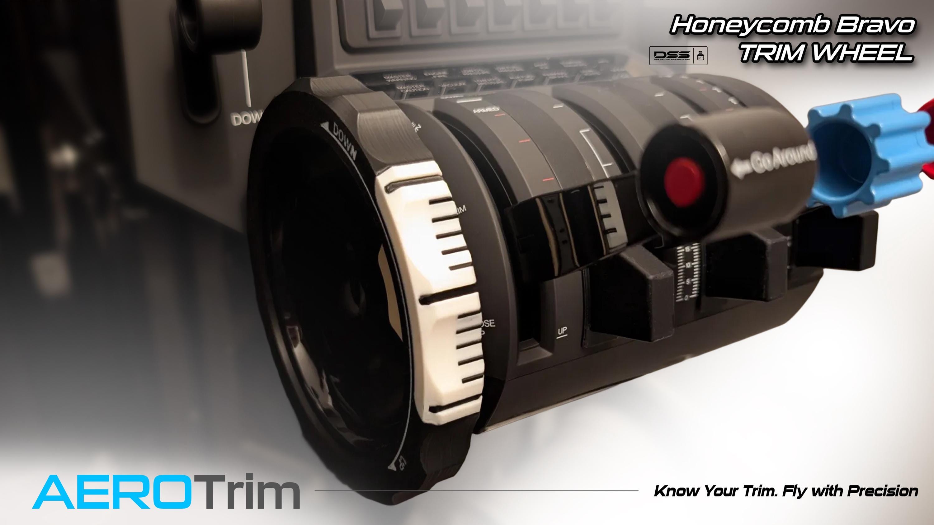 Honeycomb Bravo Trim Wheel Cover: High-contrast Flight Simulator ...