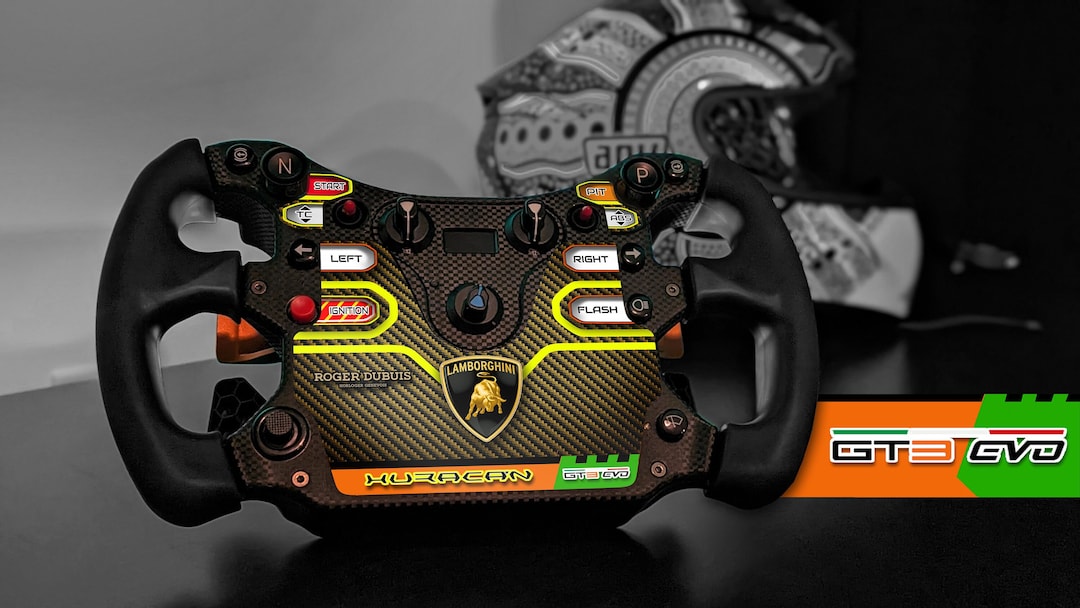 FANATEC GT3 Wheel Decal Lamborghini HURACAN Evo Racing - Etsy Canada