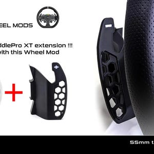 MOZA ES Wheel Rim Adapter: 55mm to 70mm Sim Racing Upgrade - Etsy