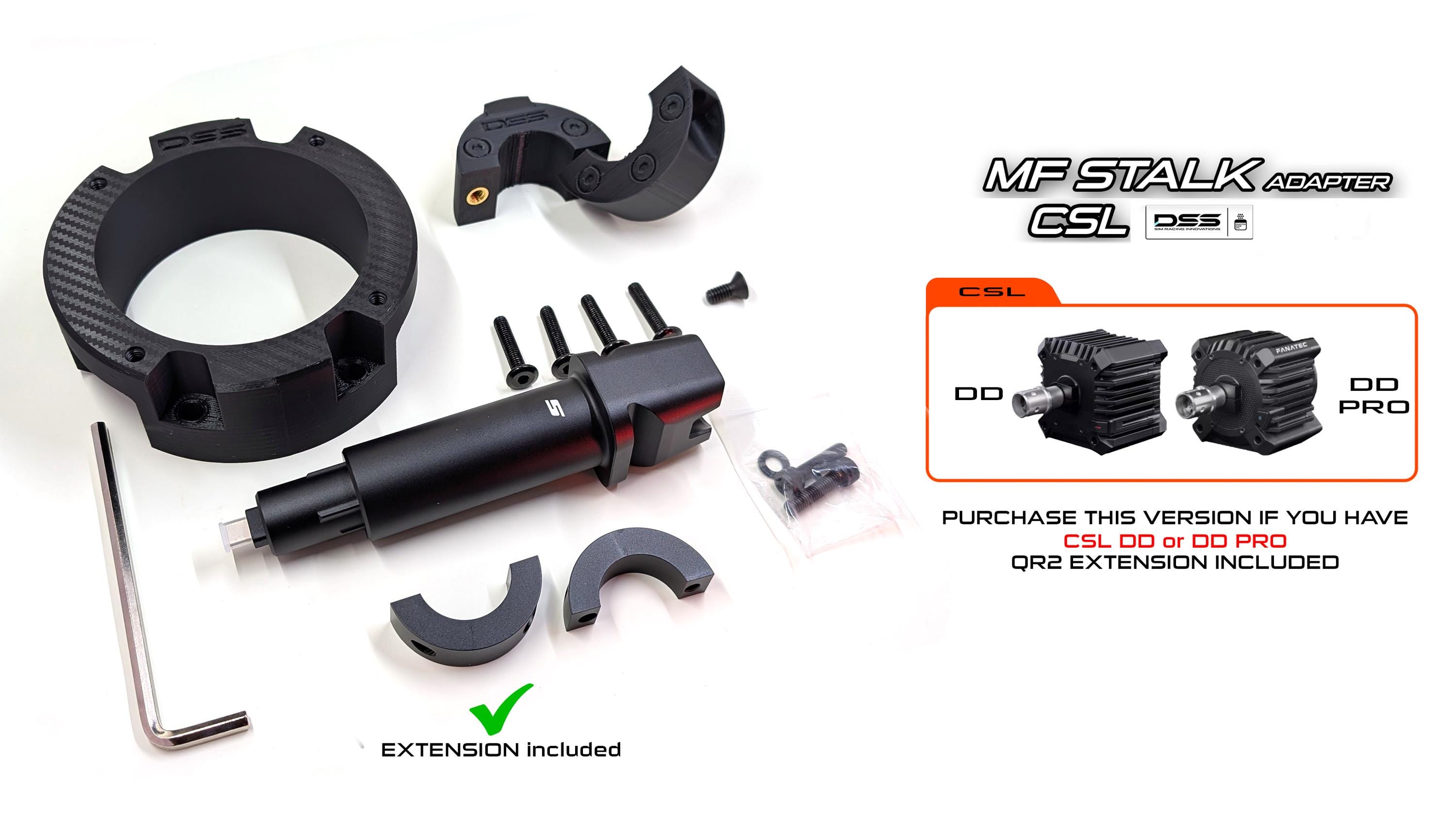 Moza Multi-function Stalk to Fanatec Direct Drive Adapter - Etsy