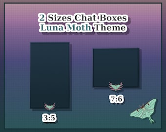 Twitch Overlay Bundle - Luna Moth Overlay Pixel Art - Etsy