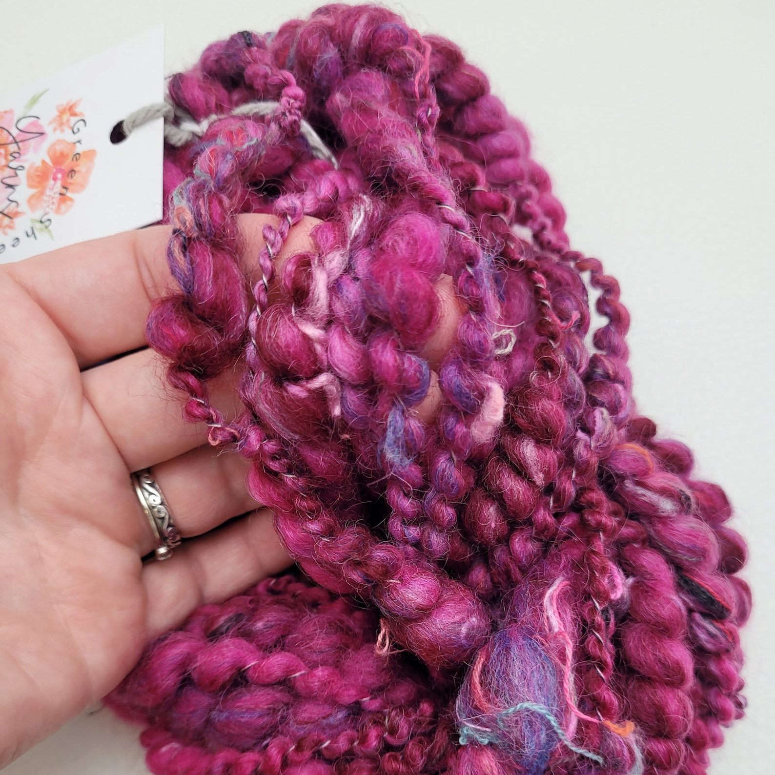 Autumn Hand Spun Art Yarn: Thick & Thin Slubs, Jumbo Coils - Etsy