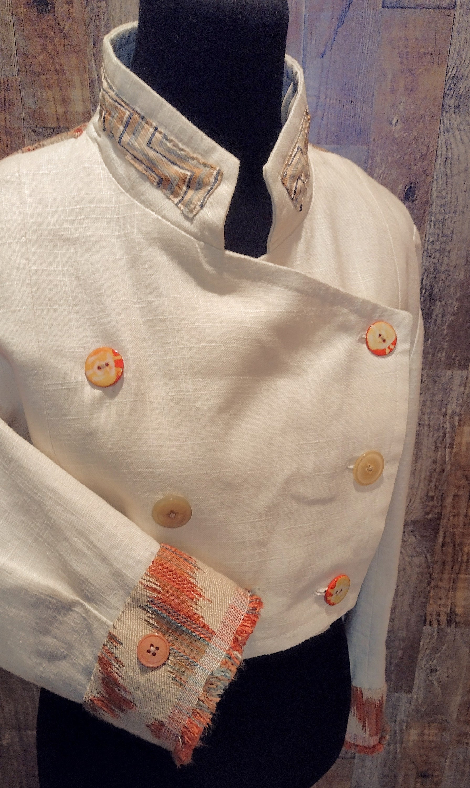 New Slow Stitch Handmade Hand Sewn Embellished Upcycled Repurposed ...