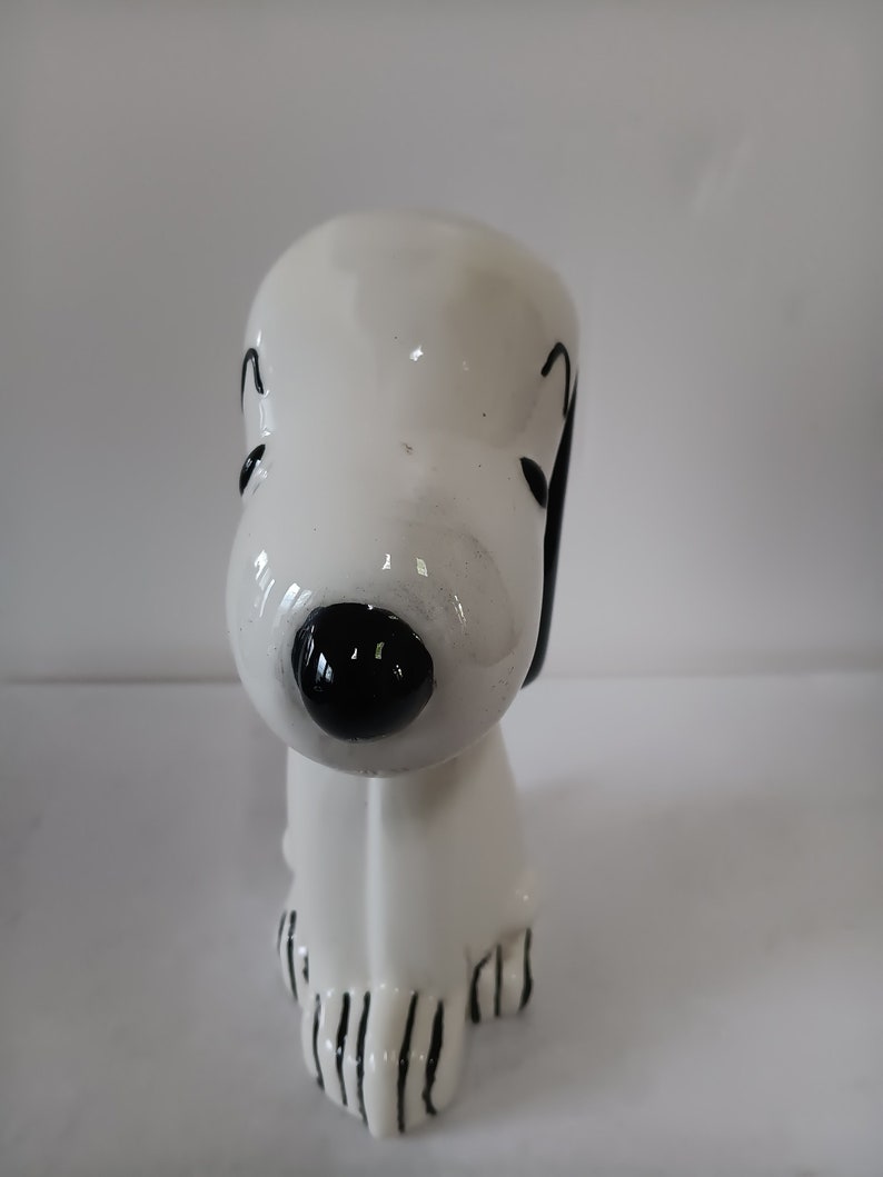 Vintage Ceramic Snoopy - Etsy