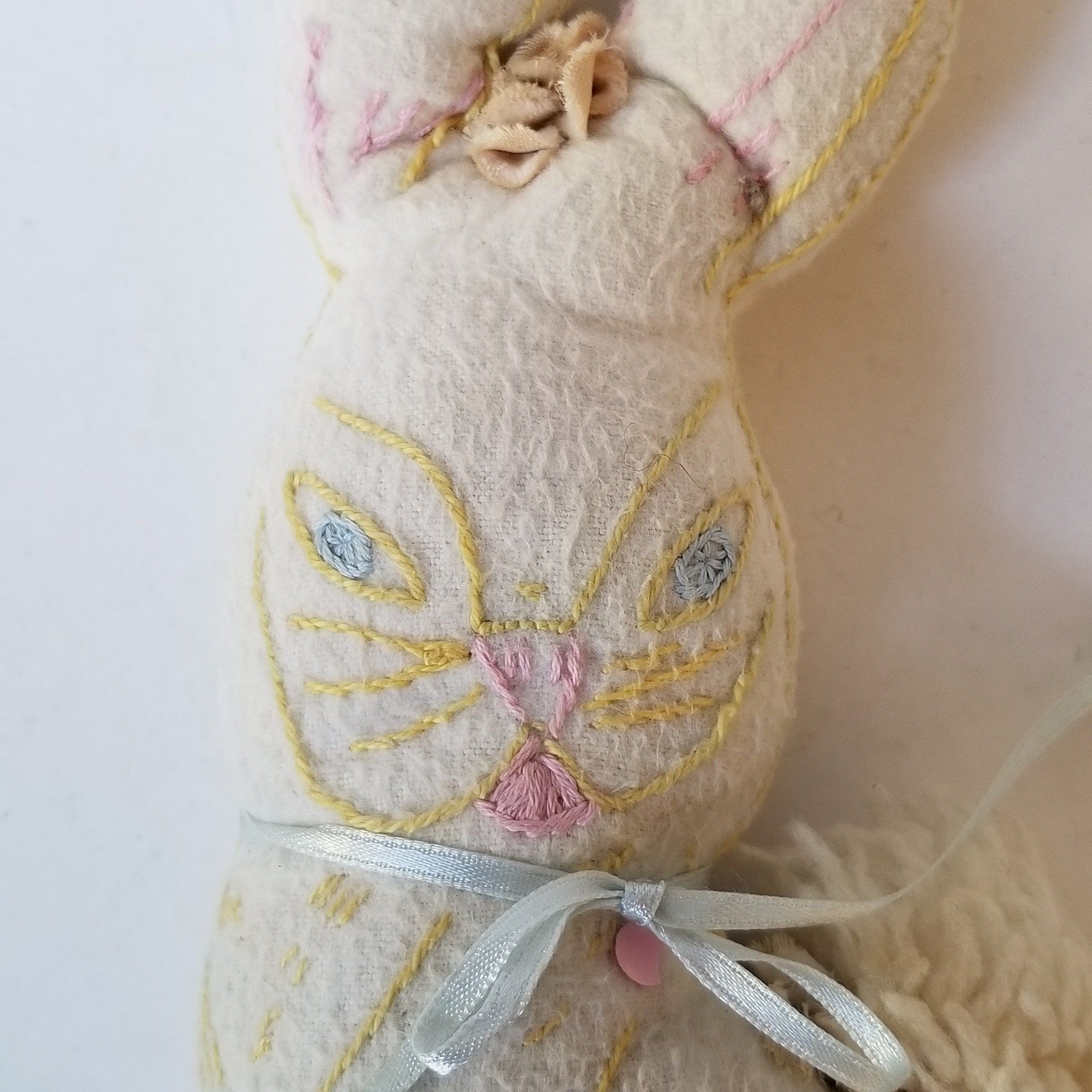 Vintage Soft Bunny Rabbit Child's Toy - Etsy