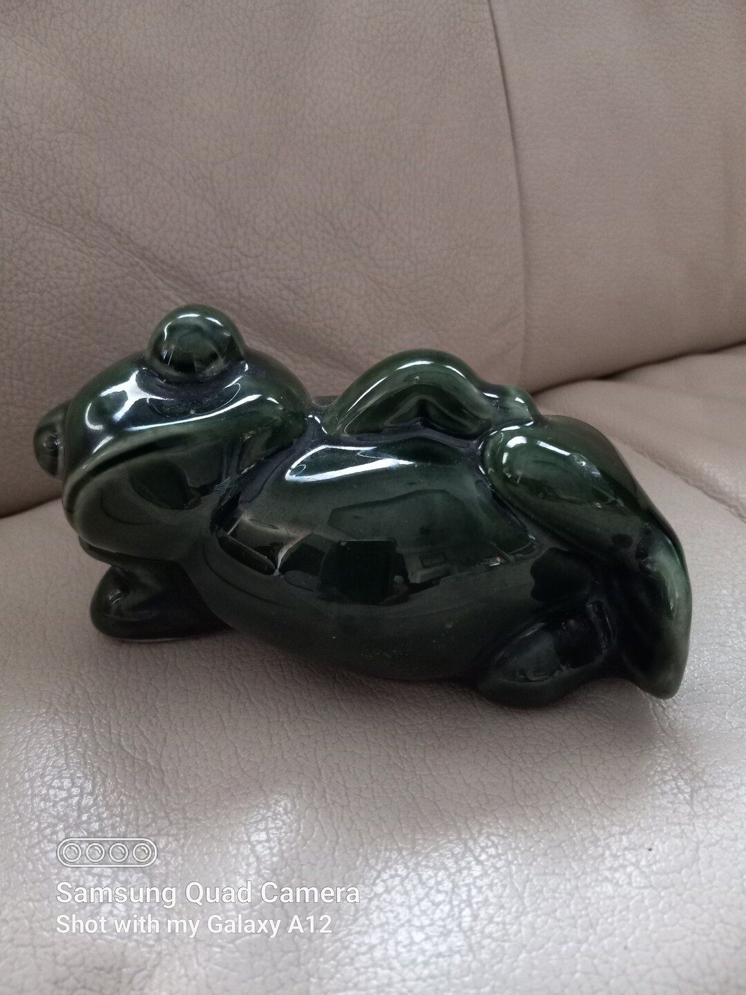 Vintage Lounging Frog - Etsy