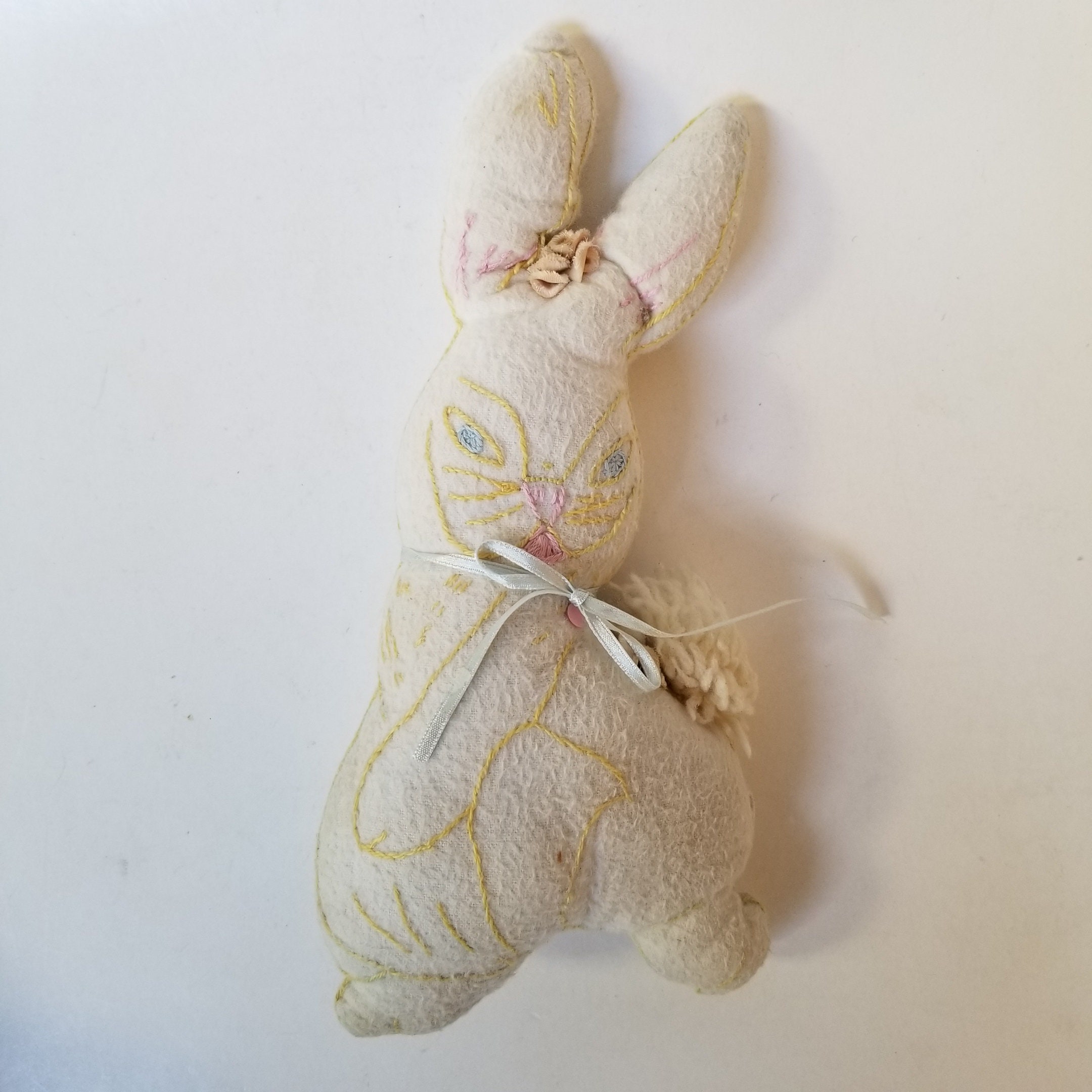 Vintage Soft Bunny Rabbit Child's Toy - Etsy