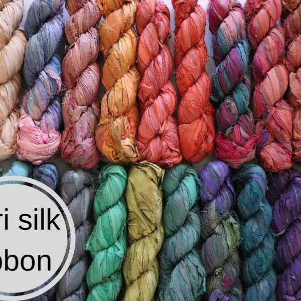 Sari Silk Ribbon - Etsy