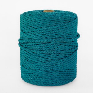 4mm Teal Macrame Cord, 200 Metres - Etsy