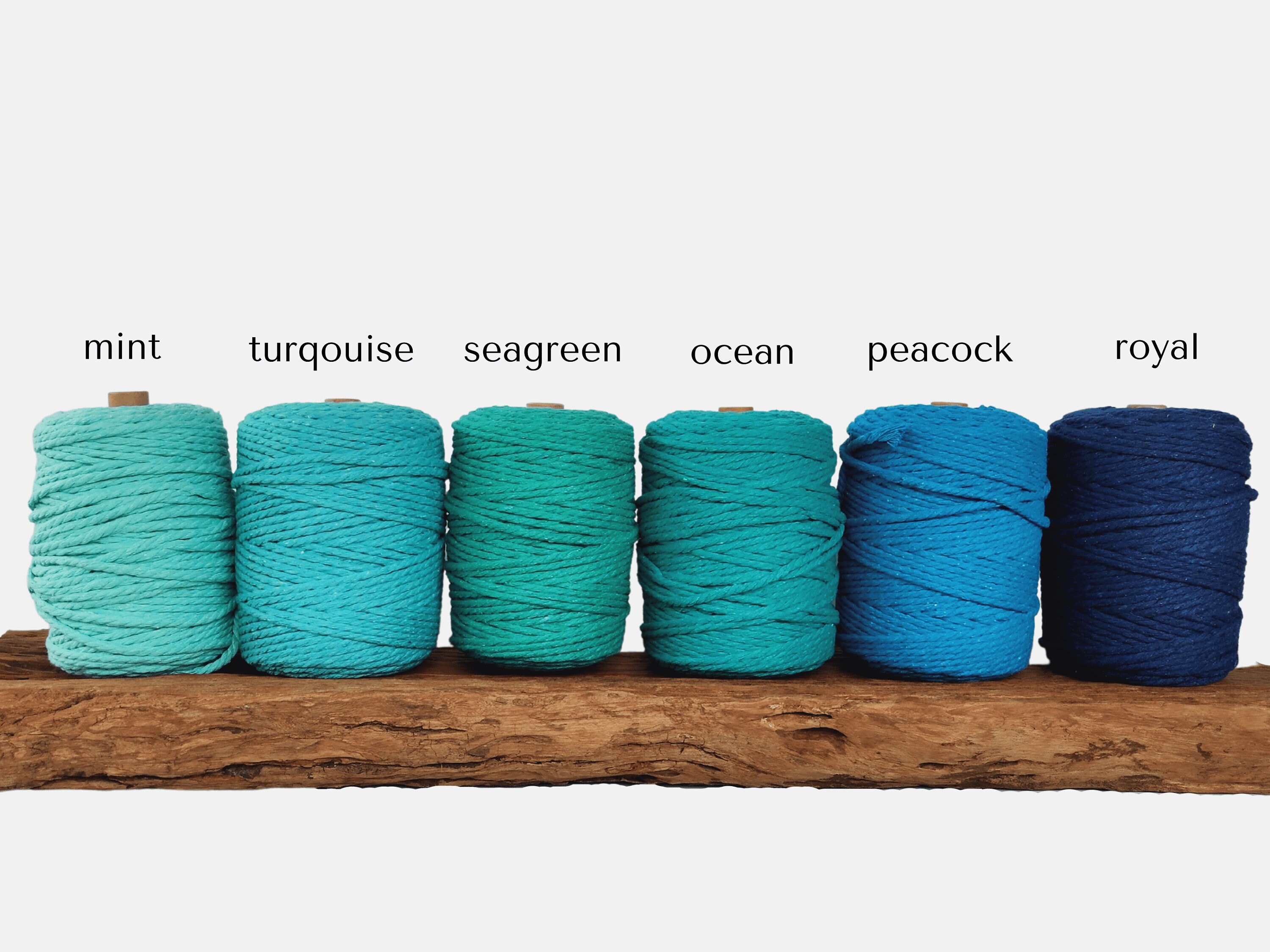 5mm Macrame Cord 1kg 3 Ply Bulk Coloured Cotton Rope 3 - Etsy