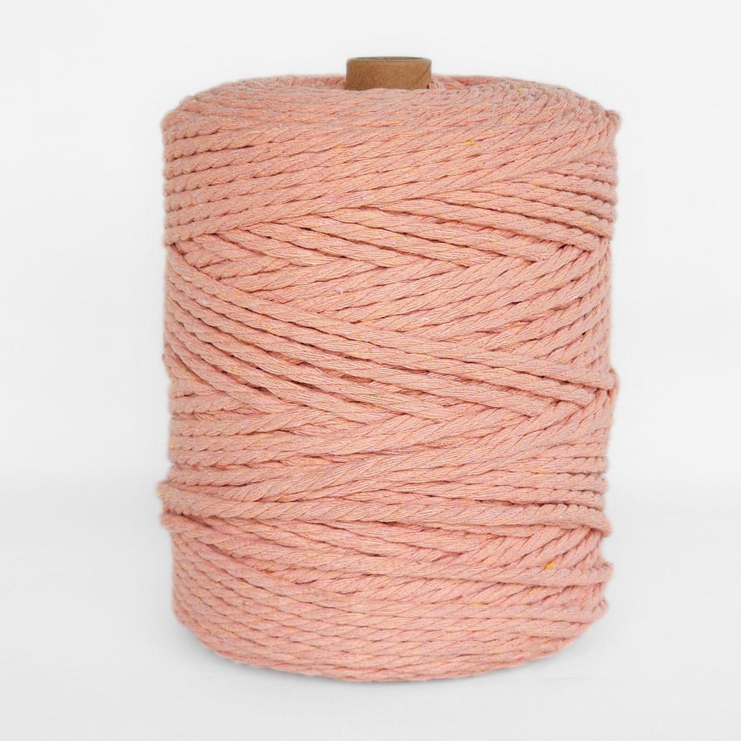 4mm Peach Macrame Cord, 200 Metres - Etsy