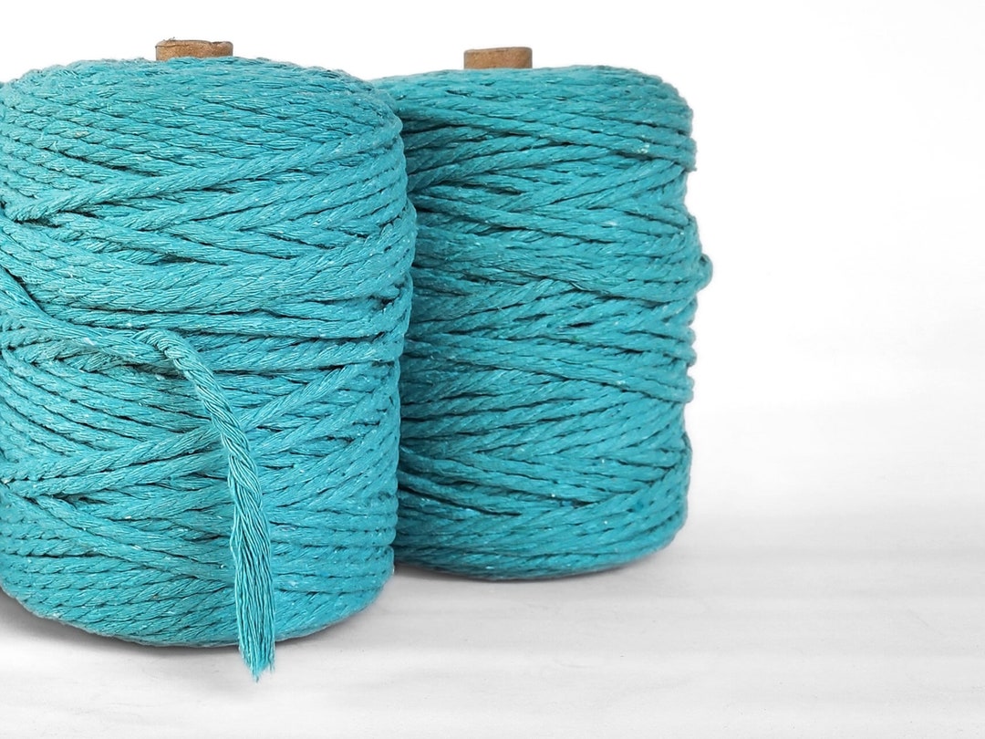5mm Turquoise Macrame Rope, 150 Metres - Etsy