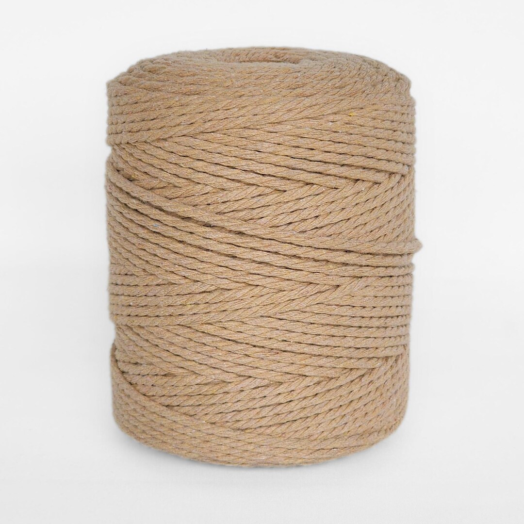 4mm Sand Macrame Cord, 200 Metres - Etsy