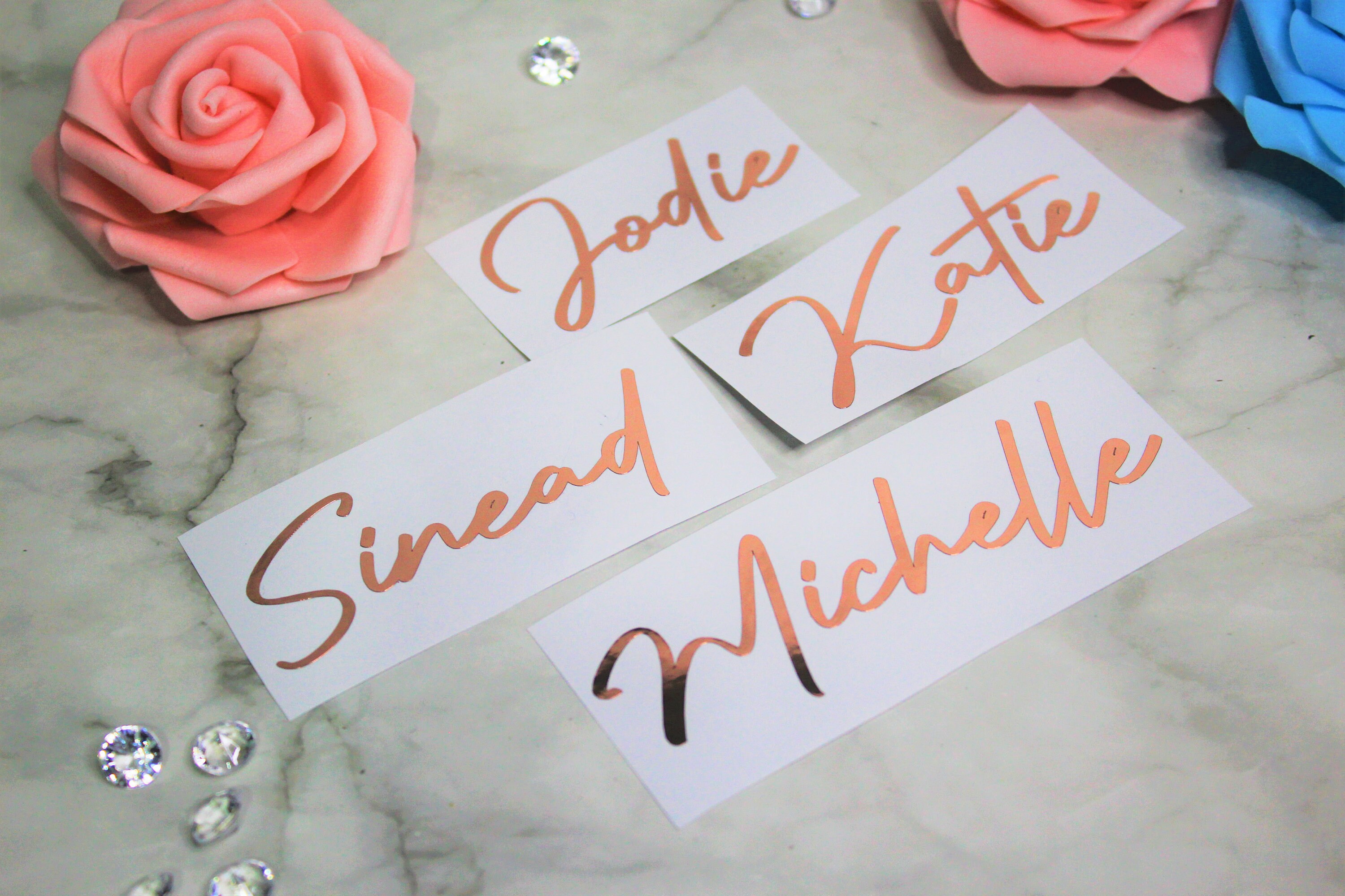 Personalised Name Vinyl Stickers Custom Name Word Vinyl - Etsy UK