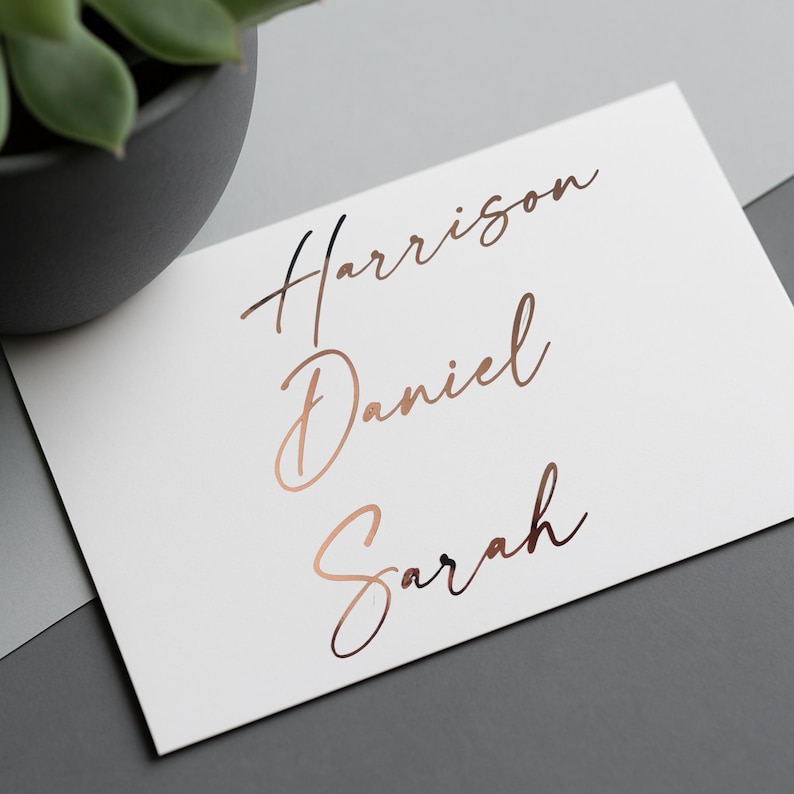 Personalised Vinyl Name Decal | Custom Name Sticker | Glasses • Bottles ...